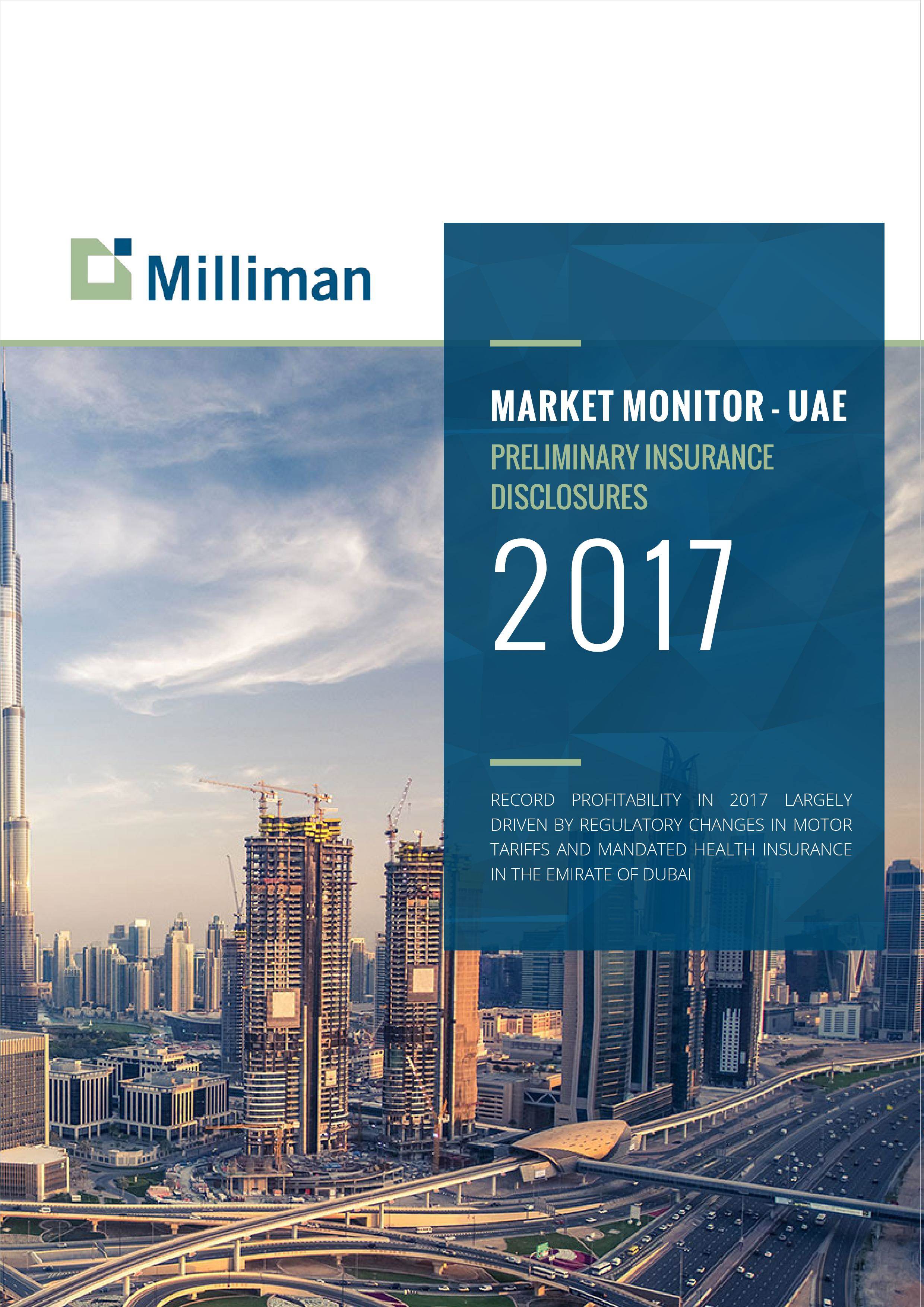 Insurance Monitor - UAE: Preliminary Insurance Disclosures 2017